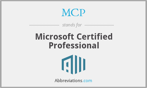 What does MCP stand for?