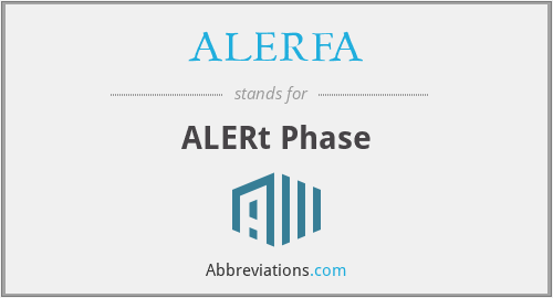 What does ALERFA stand for?