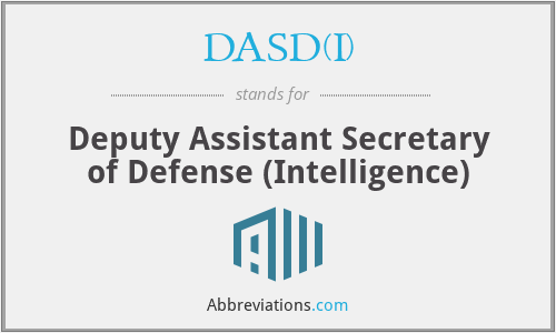 What does DASD(I) stand for?
