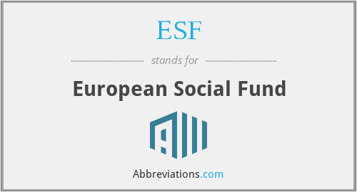 What does ESF stand for?