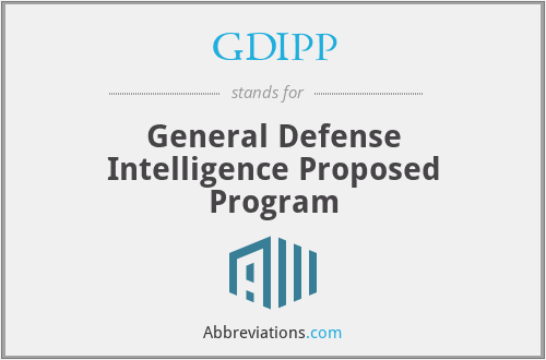 What does GDIPP stand for?