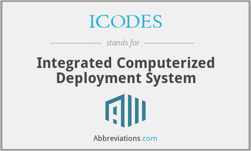 ICODES - Integrated Computerized Deployment System