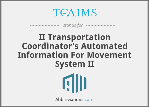 What does TC-AIMS stand for?