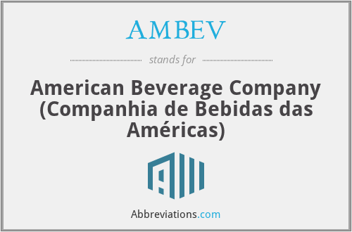 What does AMBEV stand for?
