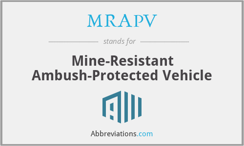 What does MRAPV stand for?