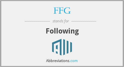 What is the abbreviation for Following?