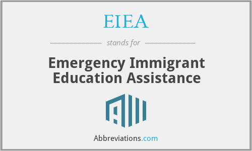 What does EIEA stand for?