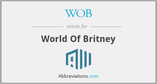 What does WOB stand for?