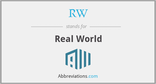What does RW stand for?