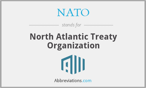 What does NATO stand for?