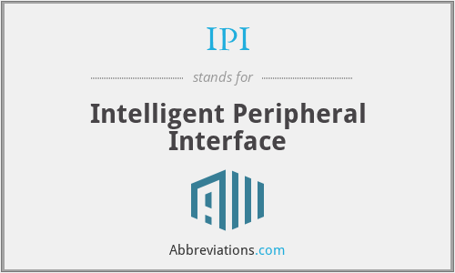 What does IPI stand for?