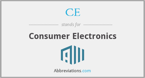 What does CE stand for?