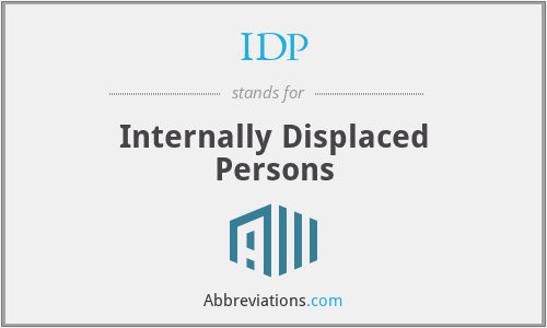What does IDP stand for?
