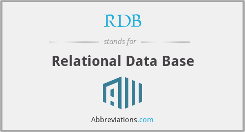 What does RDB stand for?