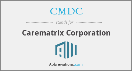 What does CMDC stand for?