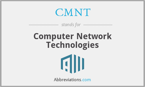 What does CMNT stand for?