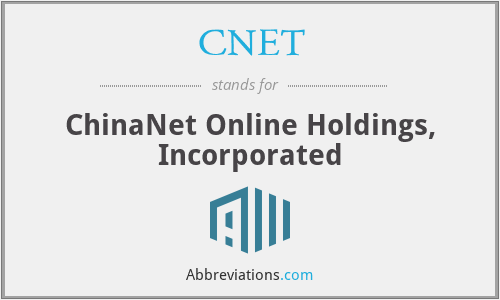 What does CNET stand for?