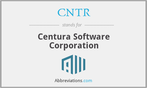 What does CNTR stand for?