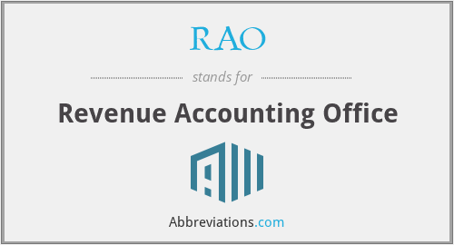 What does RAO stand for?