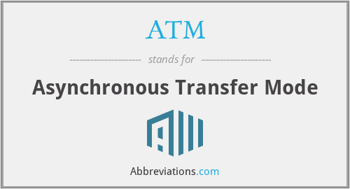 What does ATM stand for?