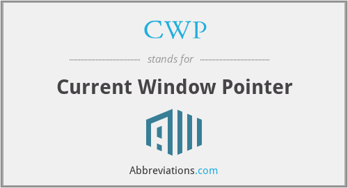 CWP - Current Window Pointer