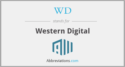 What does WD stand for?