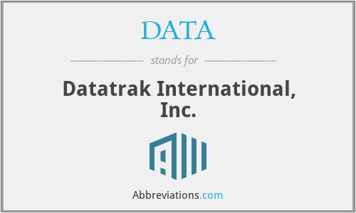 What does DATA stand for?