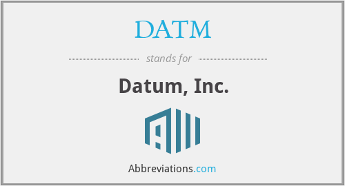 What does DATM stand for?