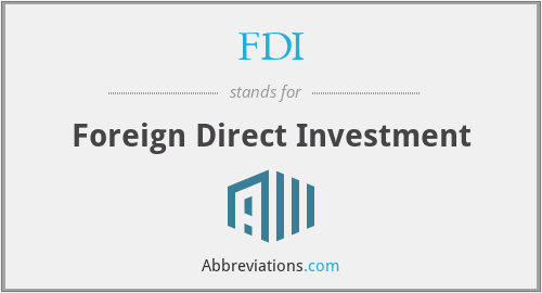 What does FDI stand for?