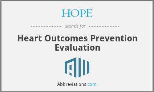 What does HOPE stand for?