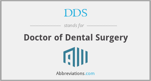 What does DDS stand for?