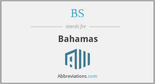 What is the abbreviation for bahamas?