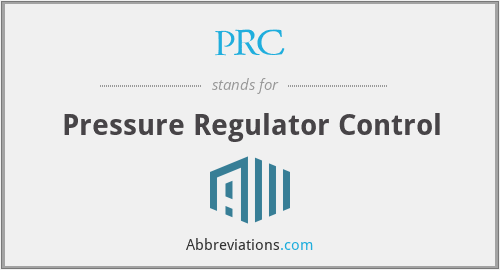 PRC - Pressure Regulator Control