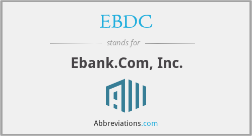 What does EBDC stand for?
