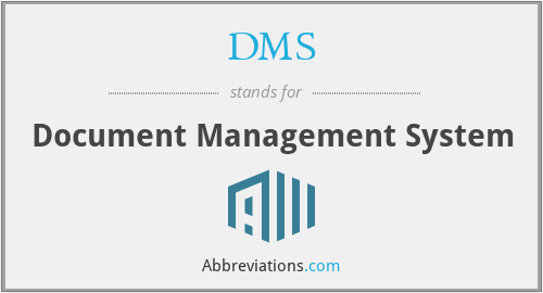 What does DMS stand for?