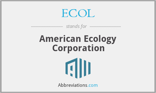 What does ECOL stand for?