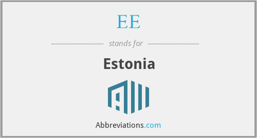 What is the abbreviation for Estonia?