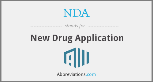 What does NDA stand for?