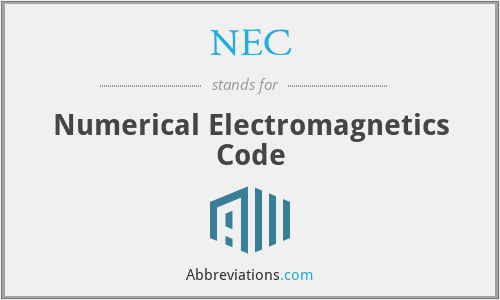 NEC - Numerical Electromagnetics Code