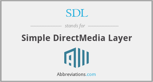 What does SDL stand for?