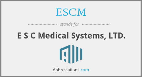 What does ESCM stand for?