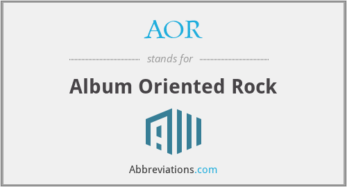 What does AOR stand for?