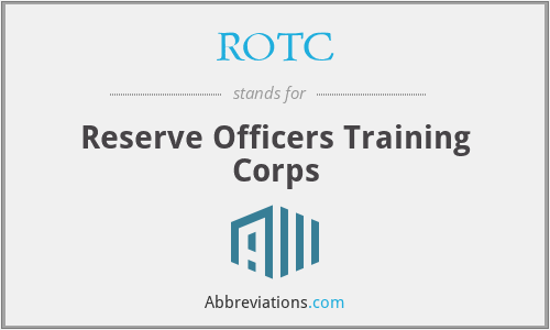 What does ROTC stand for?