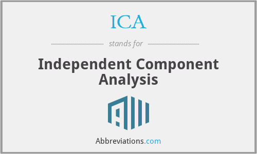What does ICA stand for?