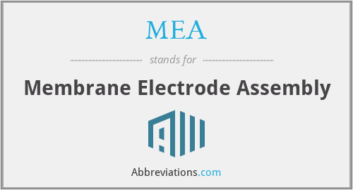 What does MEA stand for?