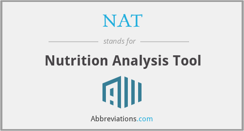 NAT - Nutrition Analysis Tool
