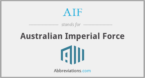 What does AIF stand for?