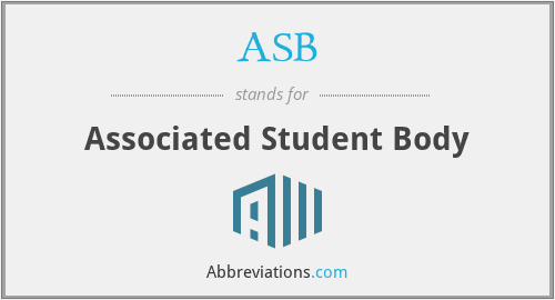 What does ASB stand for?