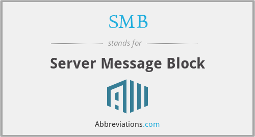 What does SMB stand for?