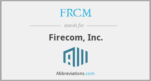 What does FRCM stand for?